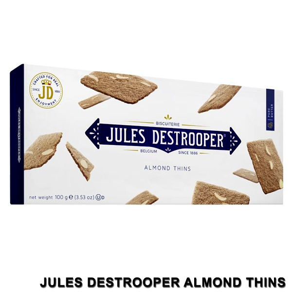 Jules Destrooper Almond Thins Cookies 100g | Lazada