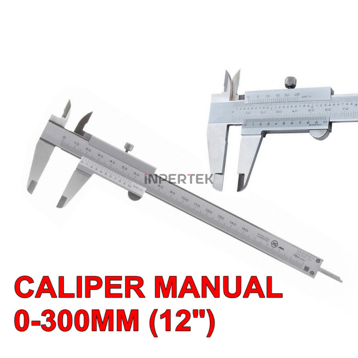 Vernier Manual Caliper 300 mm 530-119 Sigmat 12Inch Jangka Sorong 0-300mm | Lazada Indonesia