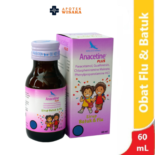 Anacetine Plus Sirup 60 ml - Obat Batuk & Flu | Lazada Indonesia
