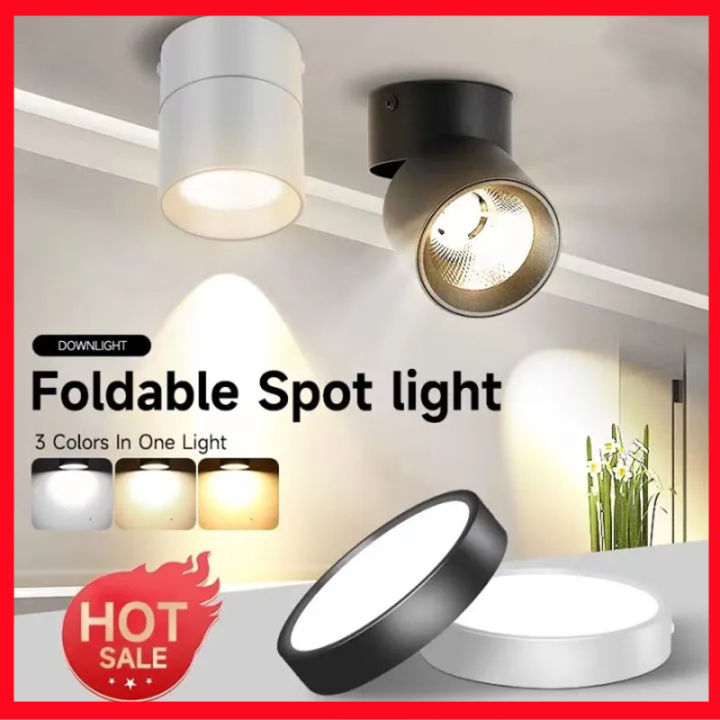 Spot Light Downligh Ceiling Lights 220V Foldable Downlight Canopy light ...
