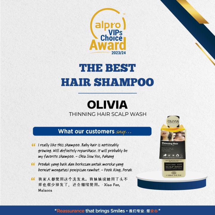 Olivia Thinning Hair Shampoo Review at David Carstens blog