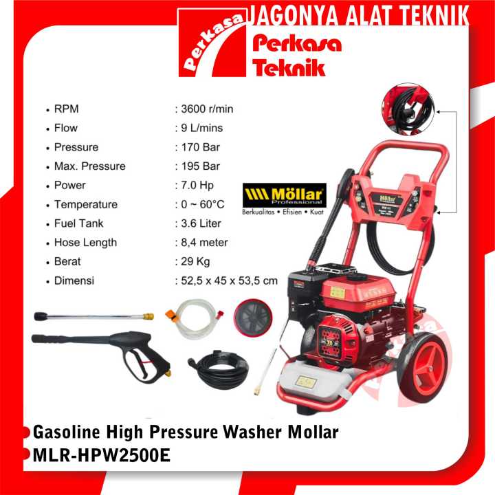 SPESIAL PROMO SALE Mesin Steam Setim Gasoline High Pressure Washer ...