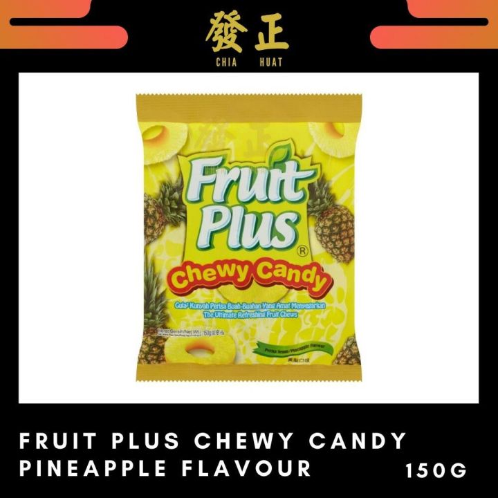 Fruit Plus Chewy Candy Pineapple Flavour 150g | Lazada