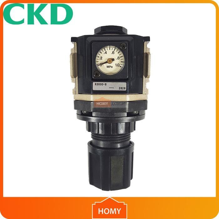 CKD R3000-8 FRL Air Filter Regulator with Pressure Gauge 1/4" | Lazada