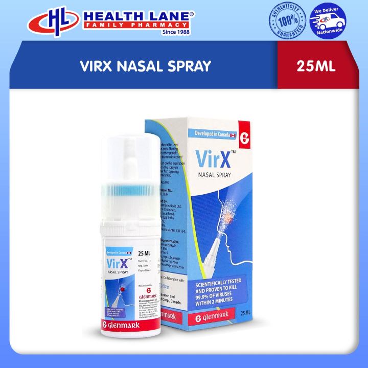VIRX NASAL SPRAY 25ML | Lazada