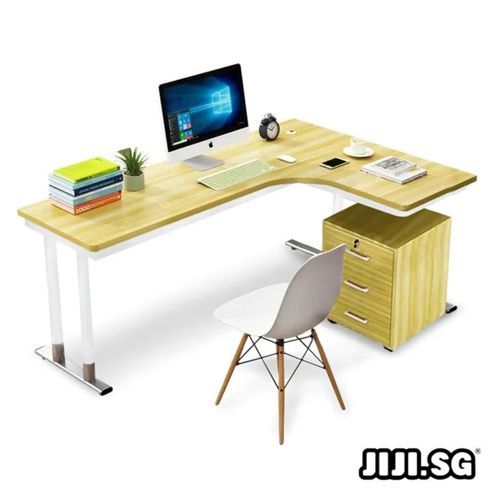 (JIJI.SG) TESSA Commercial L-Shape Table (On-site Installation ...