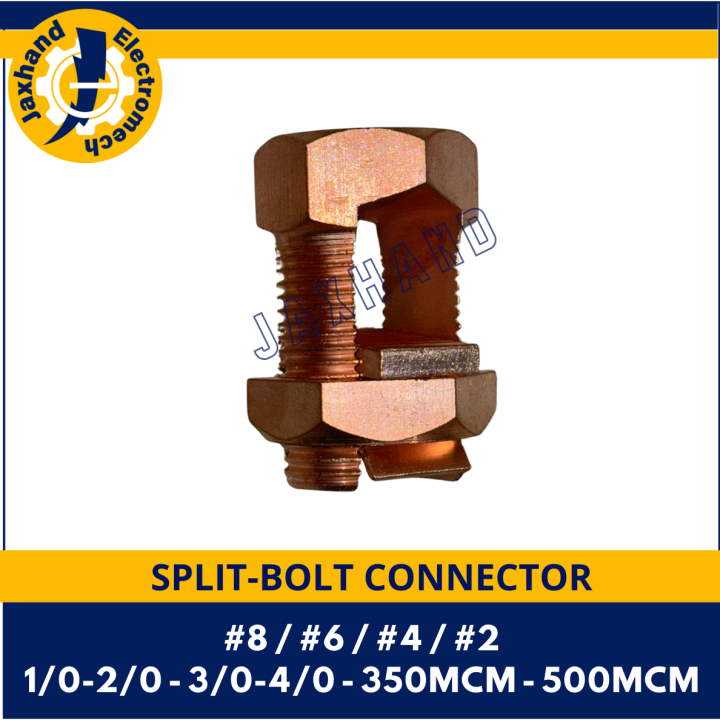Split-Bolt Connector / Solderless Connector #8 to 250mm2 Heavy Duty ...