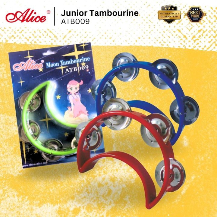 Alice Junior Tambourine, Moon Tambourine ( ATB009) | Lazada