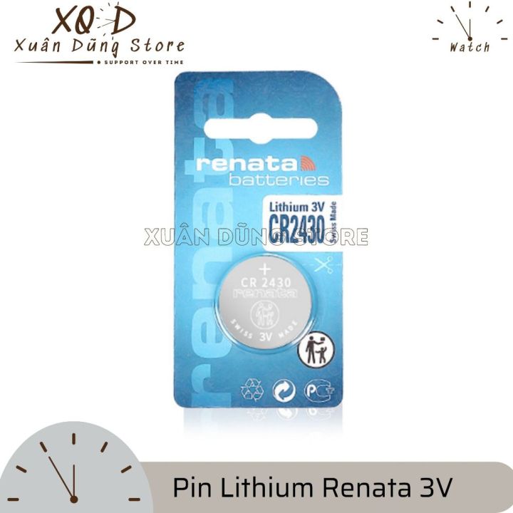 Pin Lithium 3V đủ các loại dành cho đồng hồ, chìa khoá xe máy, cửa cuốn ...