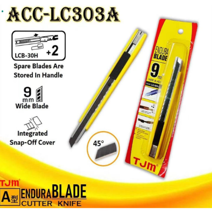 TaJIma TJM 303A 9mm wide utility knife paper cutter wallpaper knife ...