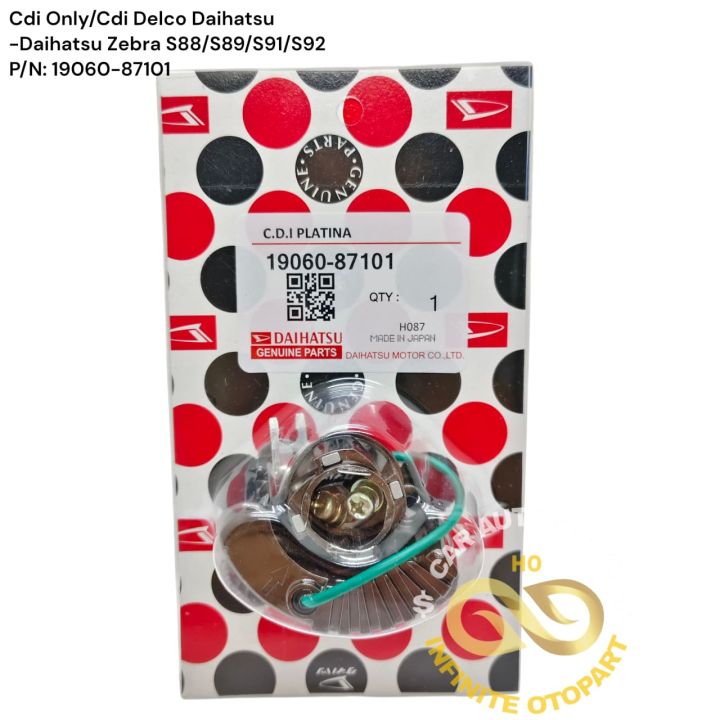 CDI ONLY CDI DELCO DAIHATSU ZEBRA S88 S89 S91 S92 19060-87101 IMPORT ...