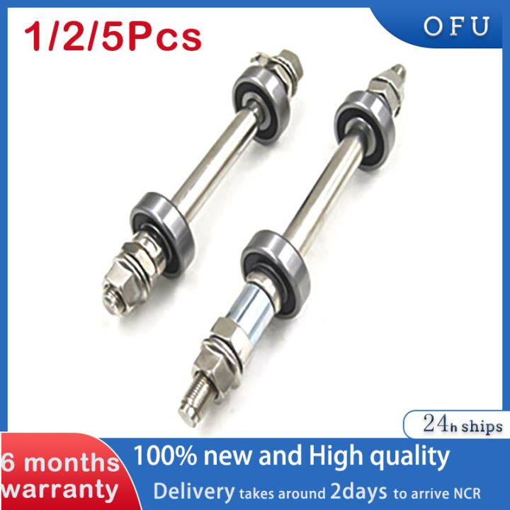 1/2/5Pcs MTB Solid Axle Sealed Bearing Front And Rear Solid Axle Bike ...