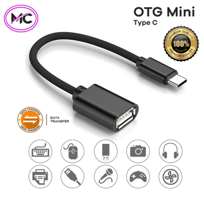 Kabel OTG Android Micro USB Konektor Data HP Printer Kamera Handphone ...