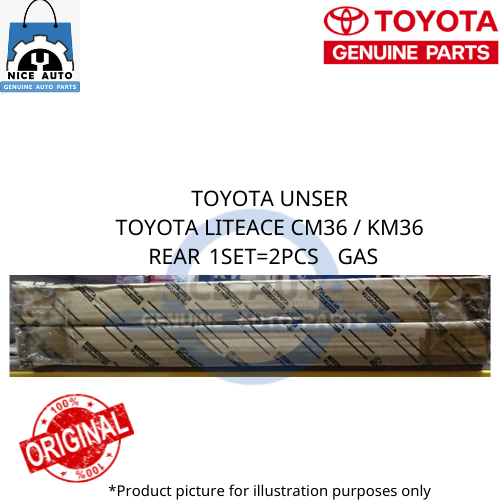 TOYOTA UNSER / TOYOTA LITEACE CM36 / KM36 REAR (1SET =2PCS) ABSORBER ...