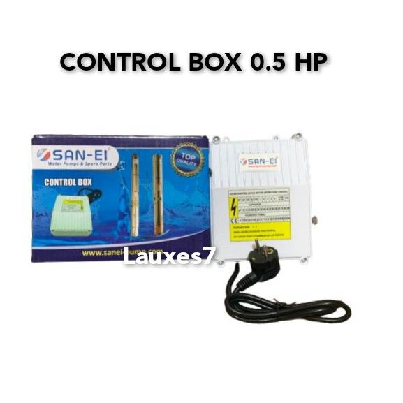 PANEL CONTROL KONTROL BOX POMPA AIR SATELIT SUBMERSIBLE PUMP 0.5 HP ...