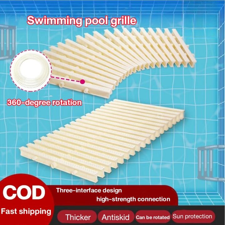 Swimming Pool Overflow Grid Non-slip Board Swimming Pool Water Drain ...