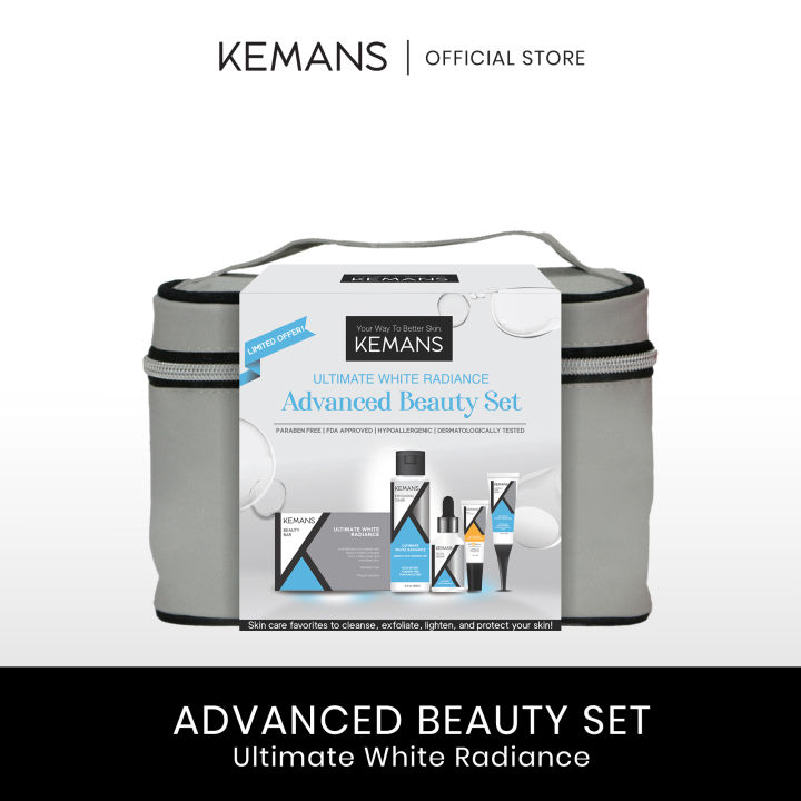 Kemans Ultimate White Radiance Advanced Beauty Set | Lazada PH