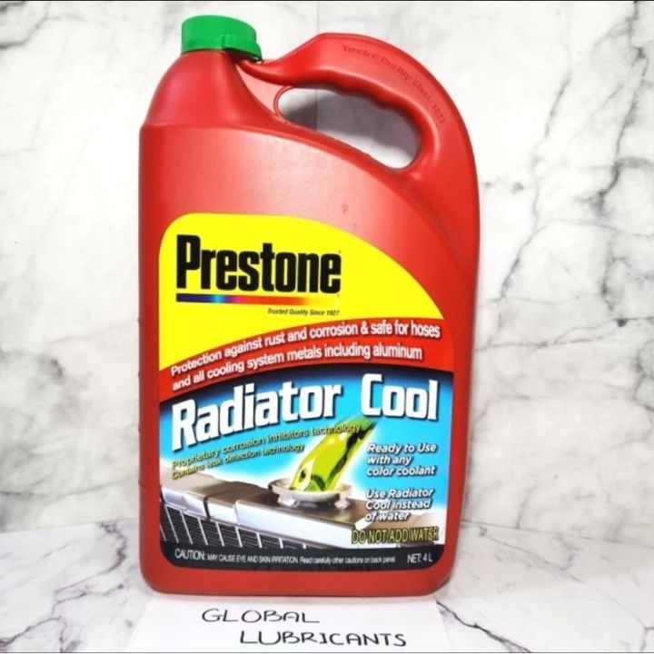 Prestone Radiator Coolant 4 Liter (HIJAU) (Air/ Cairan Radiator ...
