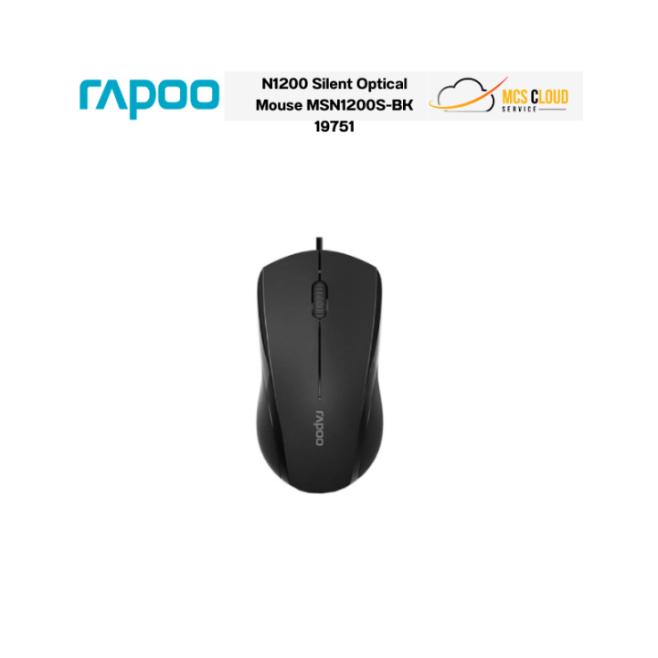 N1200 Silent Optical Mouse MSN1200S-BK 19751 | Lazada.co.th