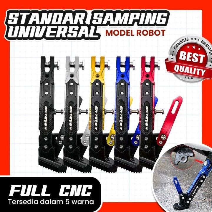 Standar Samping Motor CNC FULL UNIVERSAL Motorcycle | Lazada Indonesia