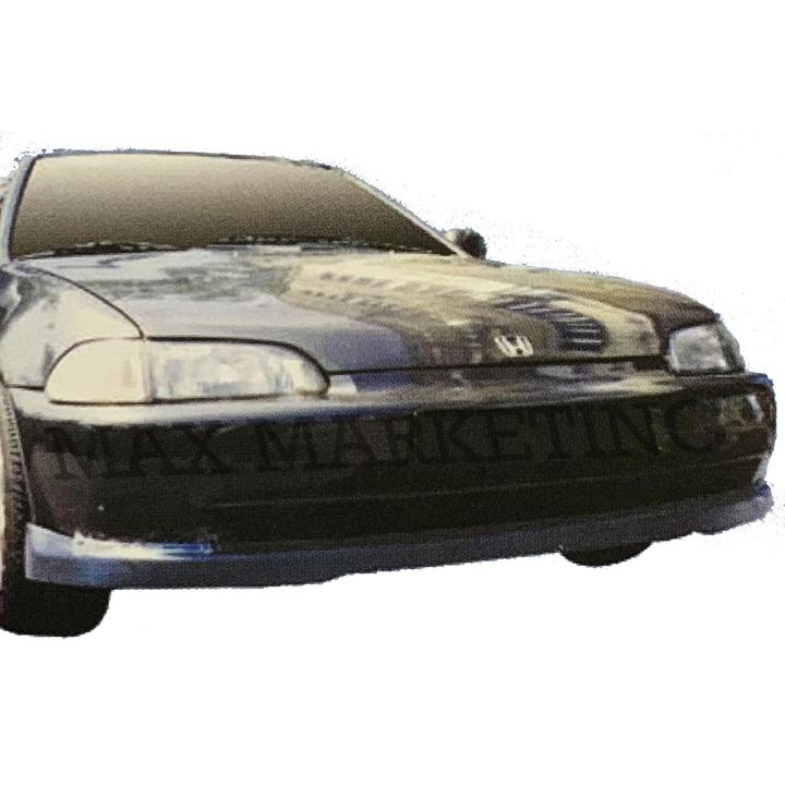 B0306 CAR BODYKIT HONDA CIVIC SR4 90-95 FRONT SKIRT (FIBER) | Lazada