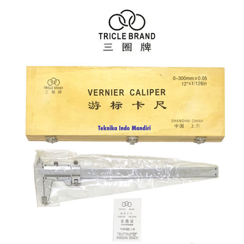 TRICLE BRAND Sigmat 12 INCH / Jangka Sorong / Vernier Caliper 12" (0.05mm) | Lazada Indonesia