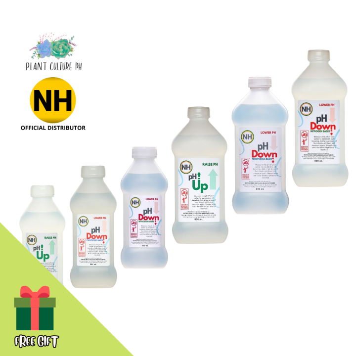 NutriHydro pH Adjuster Up | Down | Phosphorus | Nitrogen | 250ml | 500ml | Lazada PH