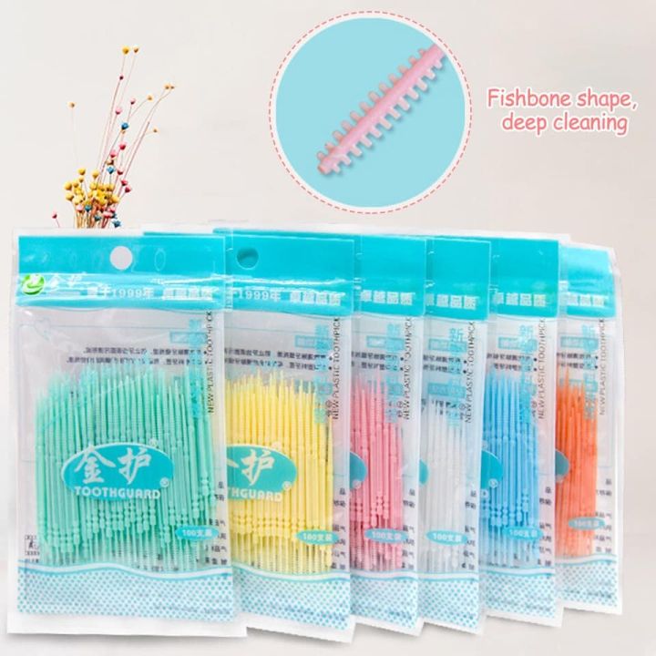 Fly Buy Teeth Sticks Tooth Clean Oral Care Interdental Brush toothpick ...