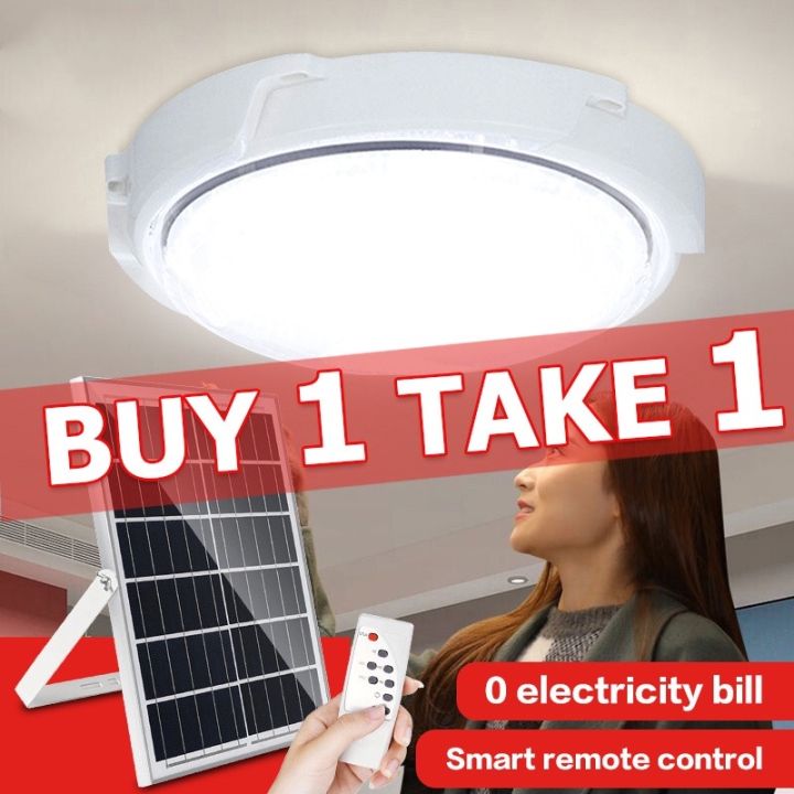 Solar ceiling light Solar light indoor house Solar lamps waterproof 3 ...