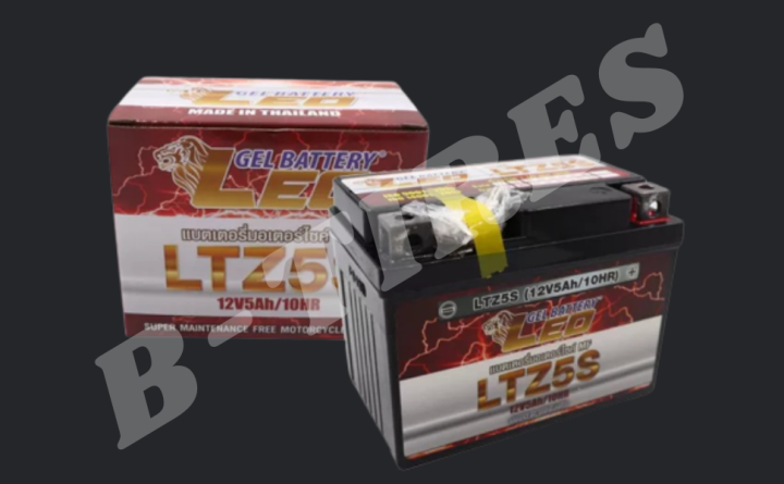 แบต LEO LTZ5S (12V 5Ah) แบตเตอรี่แห้ง | Lazada.co.th
