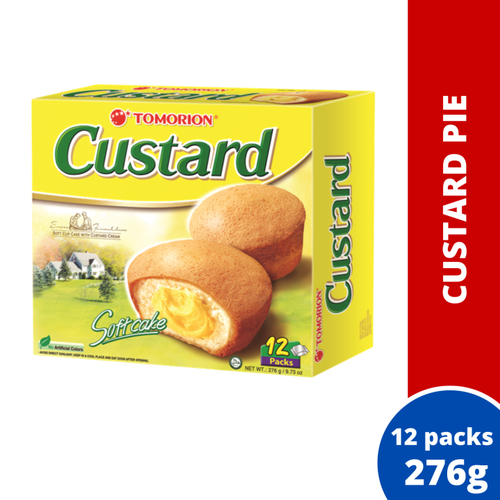 Tomorion Custard Pie 276g (12 small packs) - Exp: Dec 2024 | Lazada