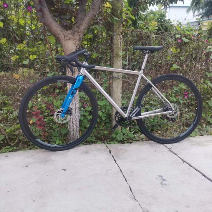 TIOK titanium alloy Gravel road bike frame gravel road bike inner frame ...