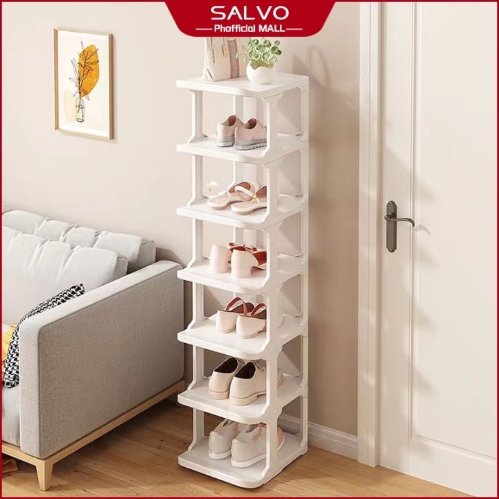 【COD5】 SALVO 9 Layer Shoe rack Stackable Shoes Organizer Storage Stand ...