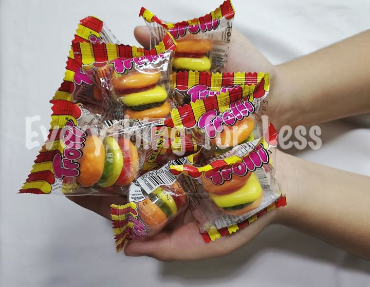 Trolli Gummi Candy Mini Burger 60pcs | Lazada PH