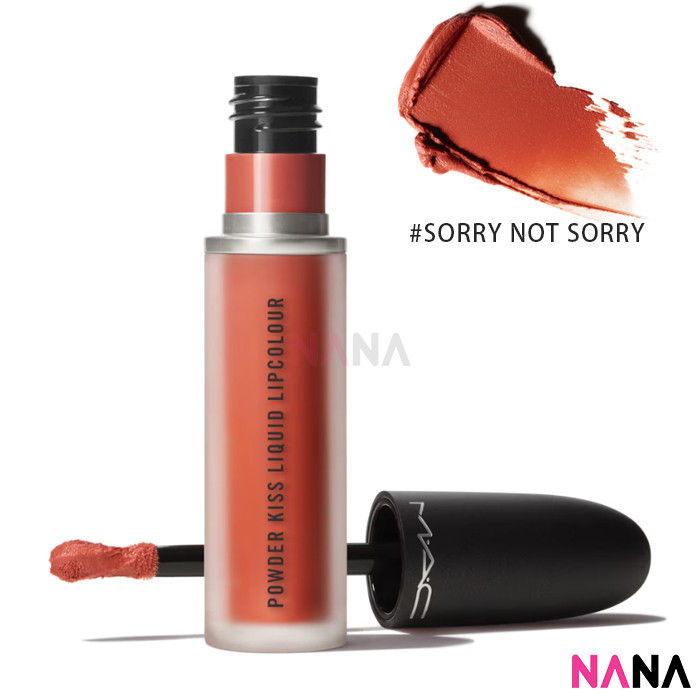 MAC Powder Kiss Liquid Lipcolour - 998 SORRY NOT SORRY 5ml | Lazada.co.th