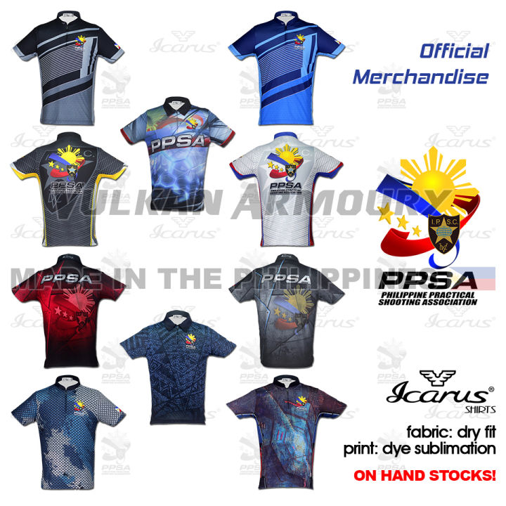 PPSA - Jersey Polo Shirts - Dry Fit Shirt - Full Sublimation by Vulkan ...