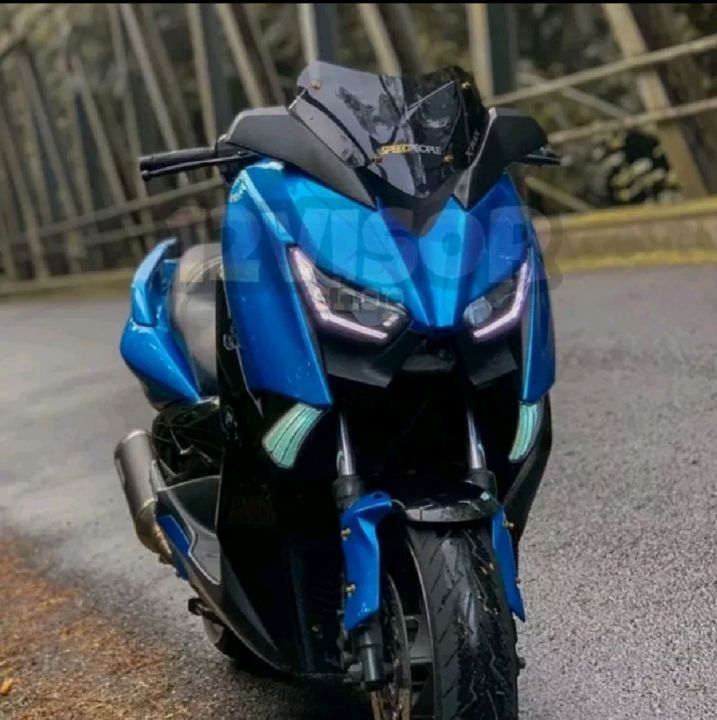 วินชิลด์รถแข่ง Malossi XMax Visor XMax Windhield Yamaha XMax 250บินได้ ...