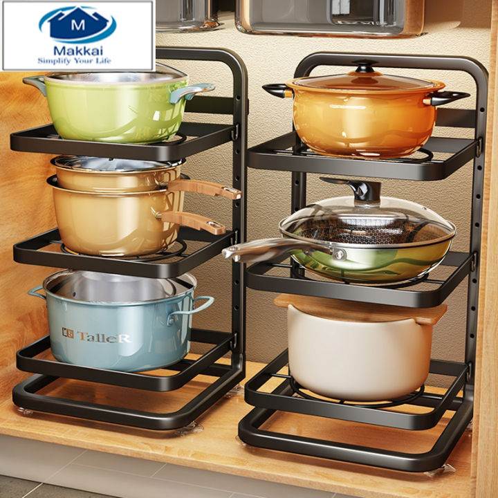 (038)Rak susun Panci, Lauk matang | Lazada Indonesia