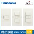 Panasonic Wide Series 3 Way Switch - 2 Gang | Lazada PH