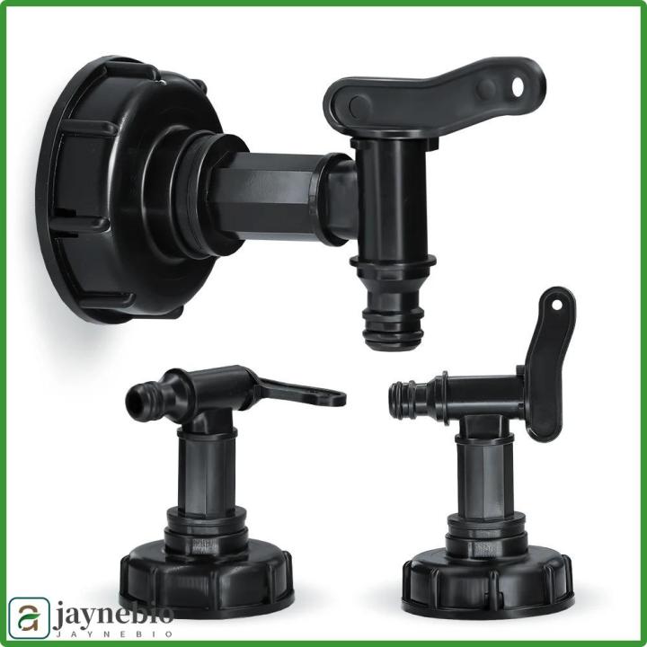 JAYNEBIO Hoses Brass IBC Tank Tap Adapter Plastic Home Valve Fitting ...