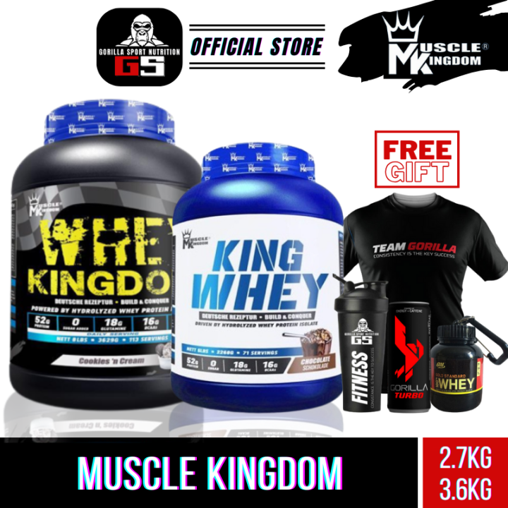 MK King Whey 2.2KG Muscle Kingdom Whey Protein Mk Whey | Lazada
