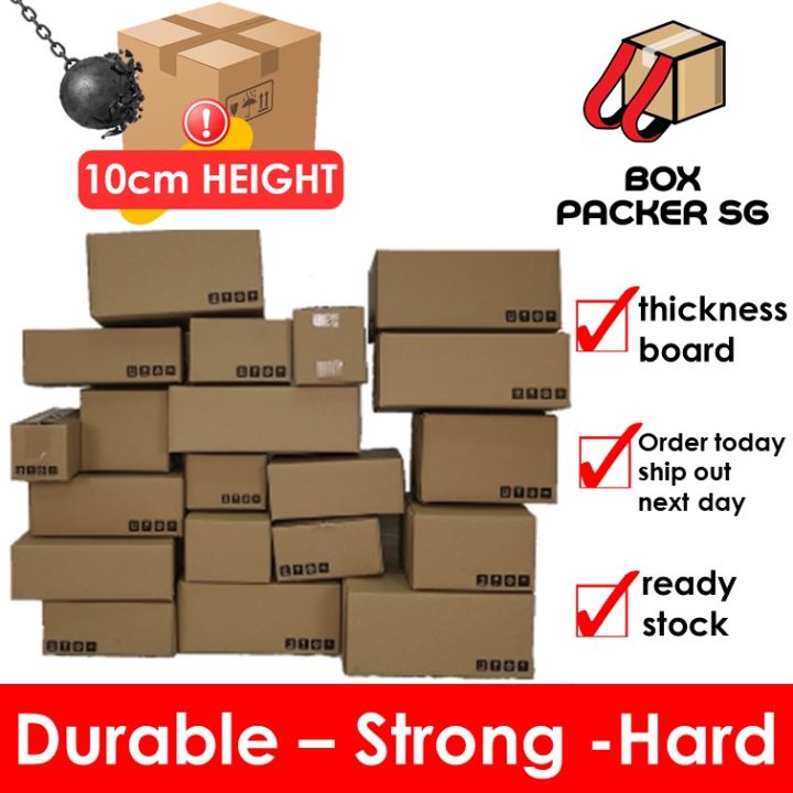 Carton Box Ultra-Durable | Packing Box : Small, Medium & Large (10cm ...