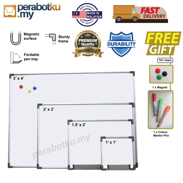 White Board Magnetic Size 1 x 1 1.5 x1 1.5 x 2 2 x3 3 x 4 Whiteboard ...