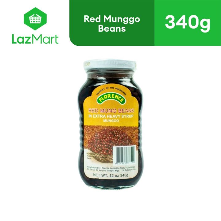 Florence Munggo Red Munggo Beans 12 oz. (340g) | Lazada PH