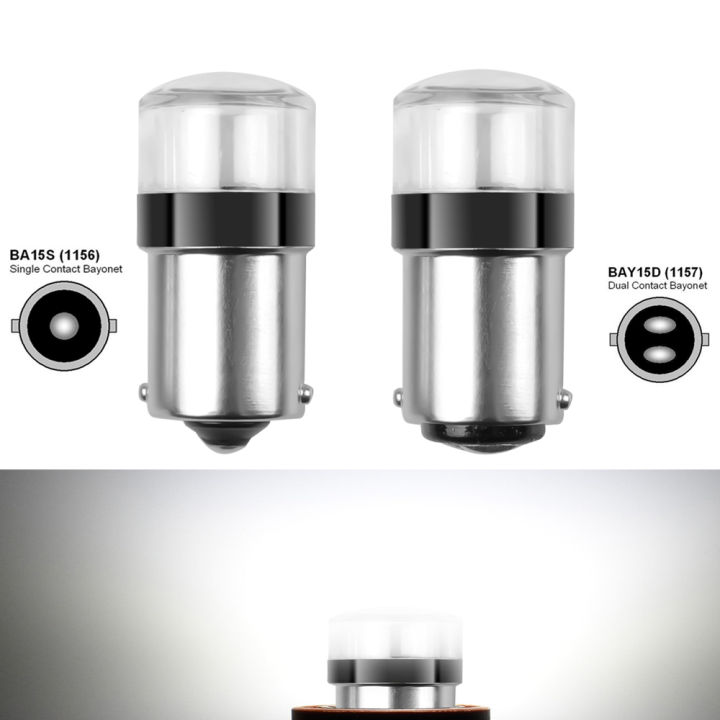 Car High Bright Led Light 1157 BAY15D 1156 BA15S Bulb 10SMD Auto ...