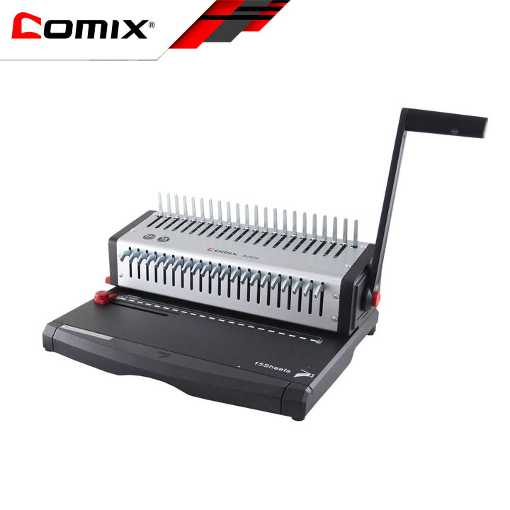 Comix Heavy Duty Binding Machine 21 Holes For A4 Size | Lazada PH