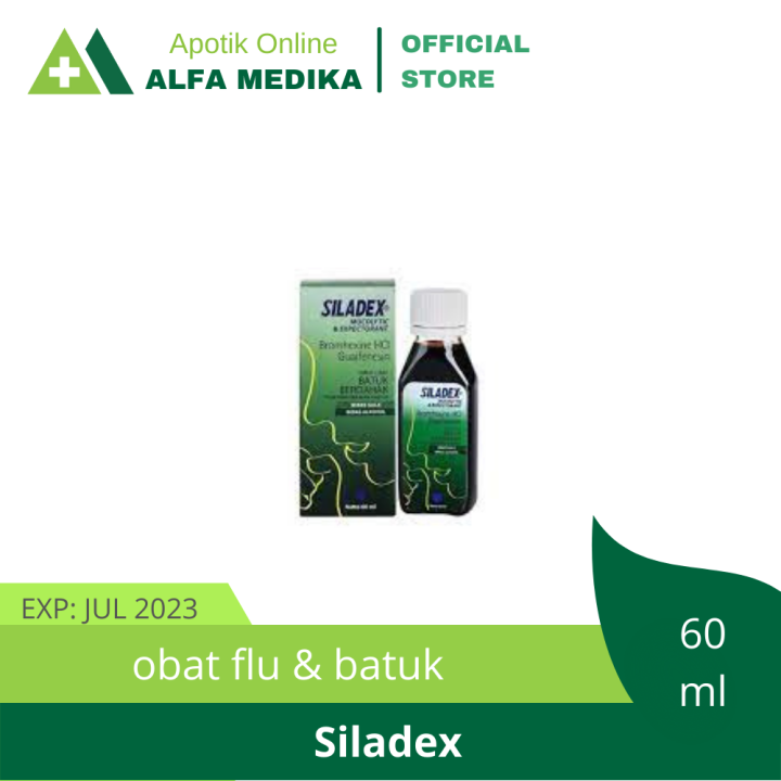 Siladex Mucolytic Ekspektoran Sirup | Lazada Indonesia