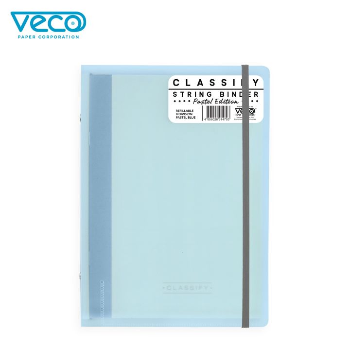 Veco Classify String Binder Pastel Edition 8D (1pc) | Lazada PH