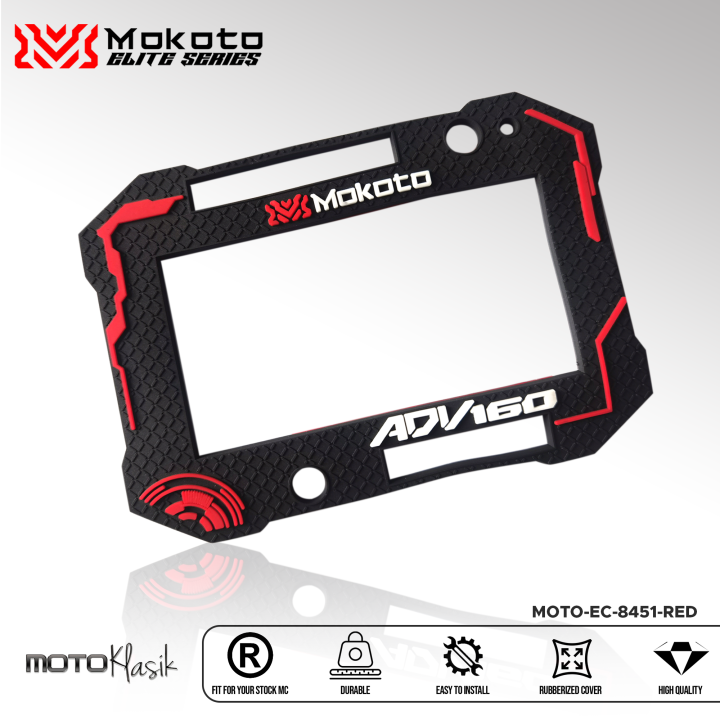 MOKOTO ELITE SERIES HONDA ADV 160 RUBBER SPEEDOMETER GAUGE PANEL ...