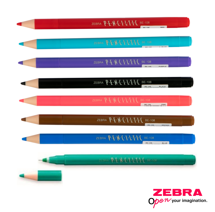 Zebra Rollerball Pen PENCILTIC Needle Tip 0.5mm BE-108 | Lazada PH